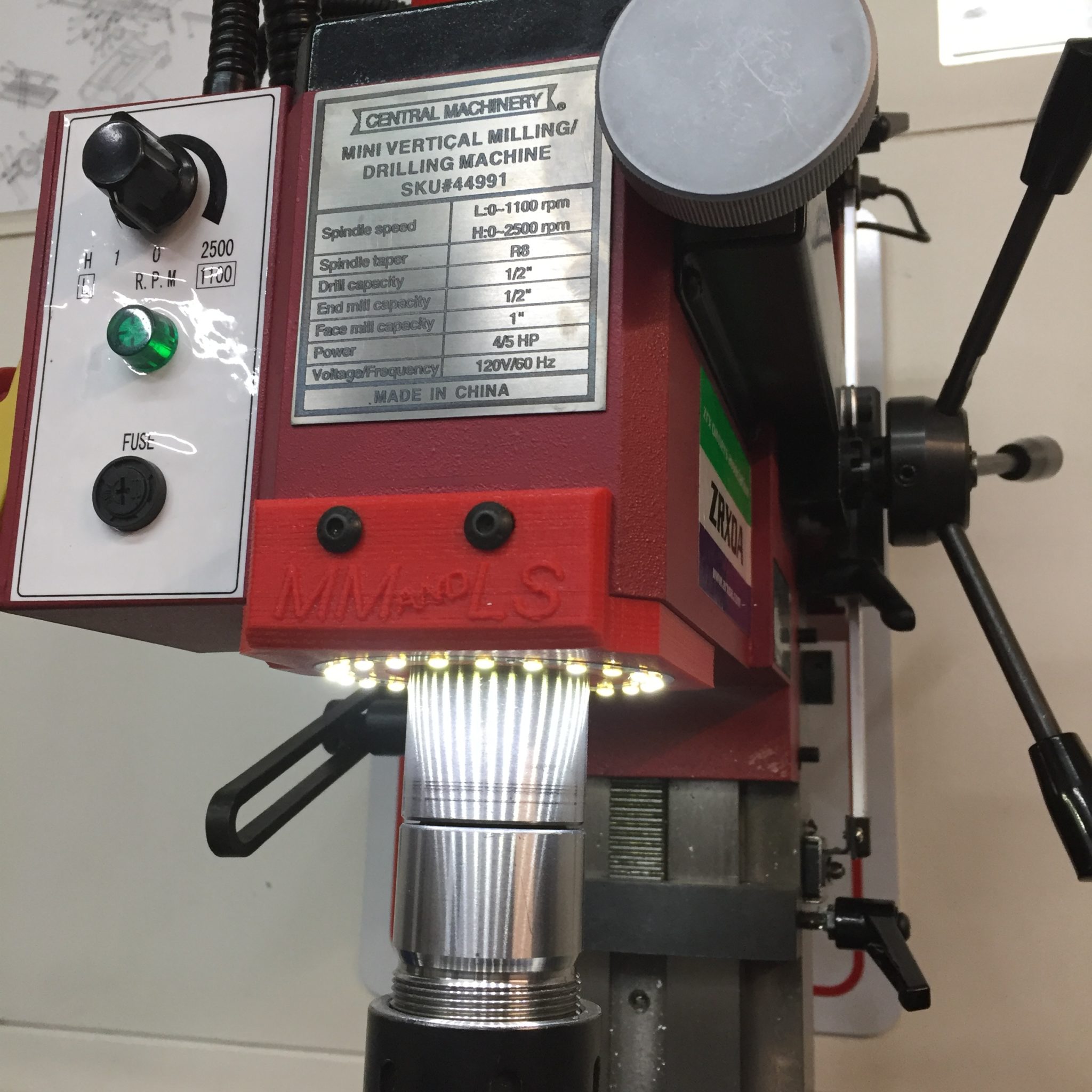 Mini Mill Spindle LED Light