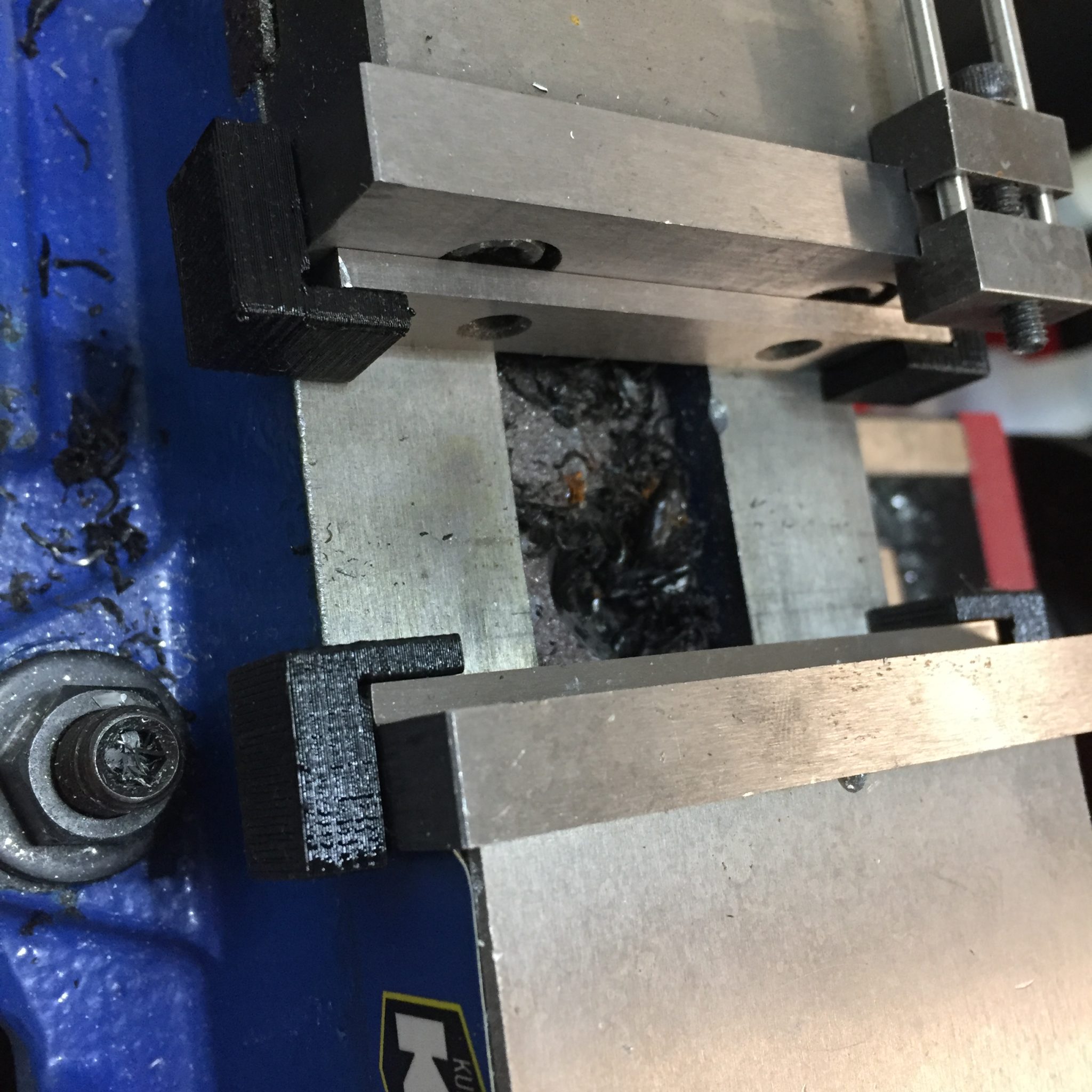 Magnetic Mill Vise Parallel Holders